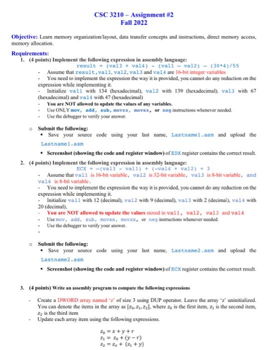 2. (4 points) Implement the following expression in | Chegg.com