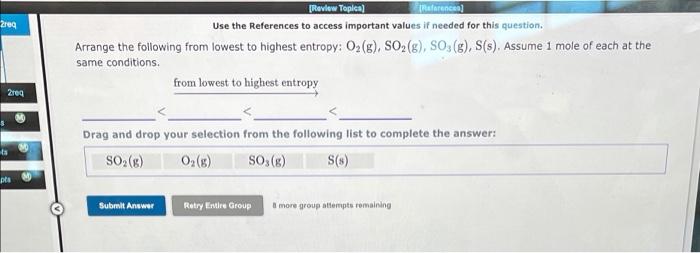 Solved 2req Review Toples! References Use the References to | Chegg.com