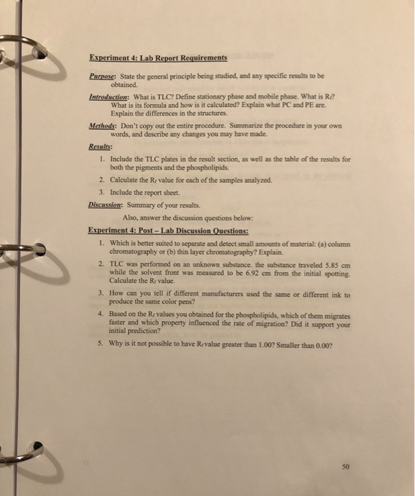 Solved Experiment 4: Lab Report Requirements Purpose: State | Chegg.com