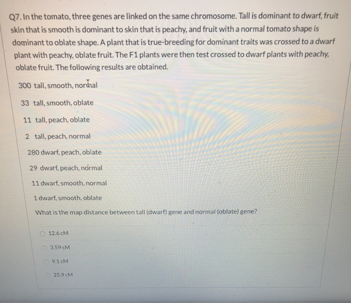 Solved 917. In a given mapping experiment, you expected that | Chegg.com