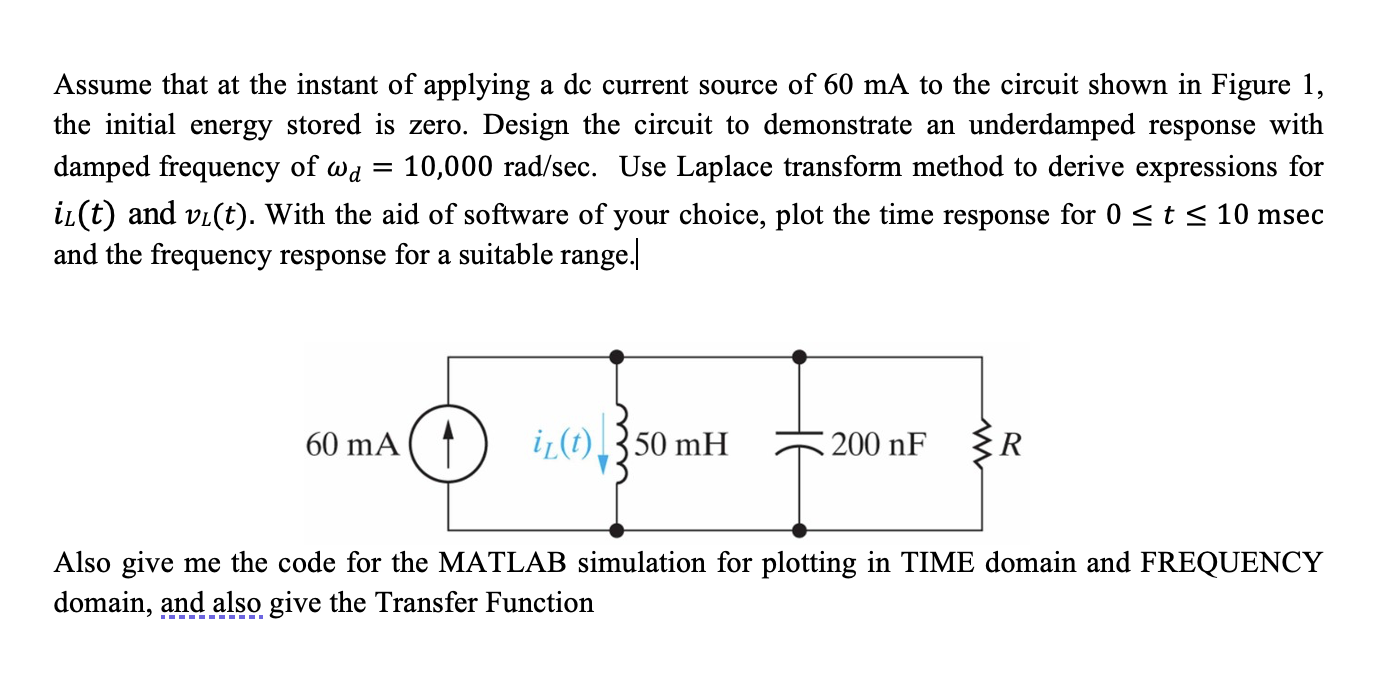 Solved Assume that at the instant of applying a dc current | Chegg.com
