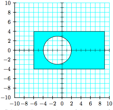 Calculate the x-coordinate of the center of mass xcm | Chegg.com