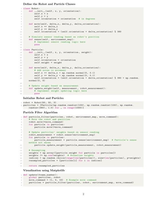 Solved Project Particle Filter Based Robot Localization 3923