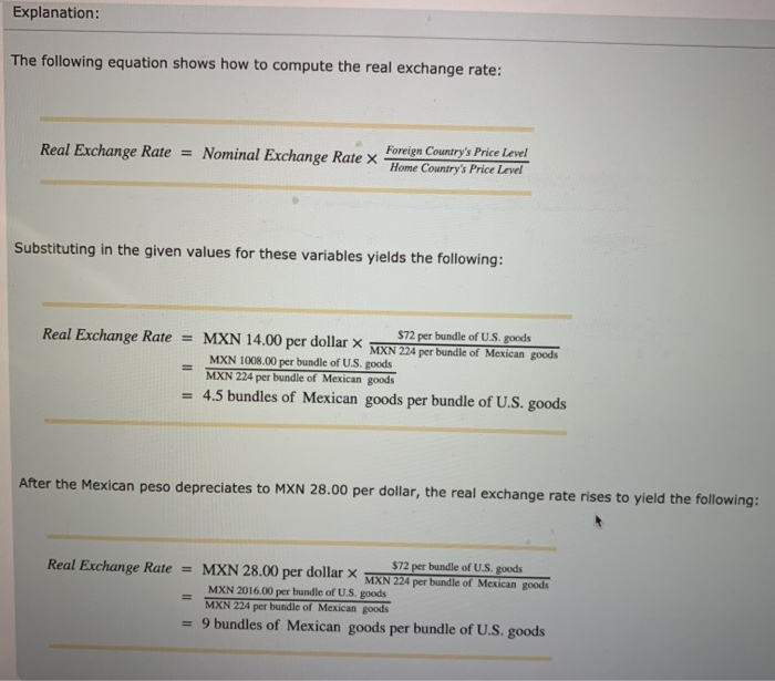 Solved Explanation: The following equation shows how to | Chegg.com