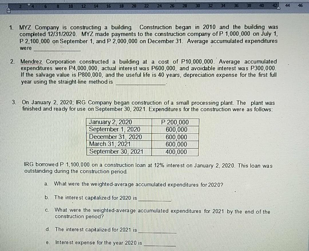 Solved 2 6 8 110 12 14 116 18 20 12 24 25 28 30 32 34 36 38 | Chegg.com