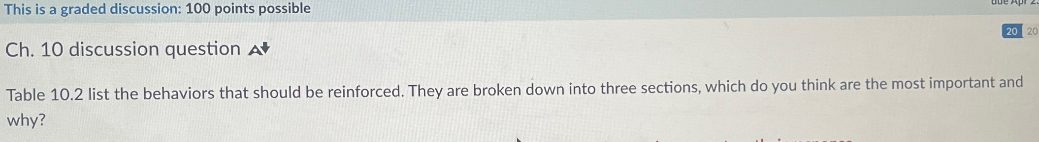 Solved Ch. 10 ﻿discussion question Table 10.2 ﻿list the | Chegg.com