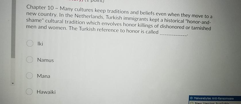 Chapter 10 - Two or more clans together constitute | Chegg.com