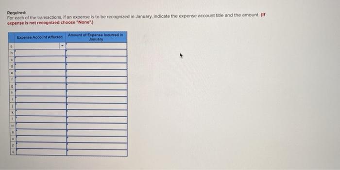 Solved E3-4 (Static) Identifying Expenses LO3-2, 3-3 | Chegg.com