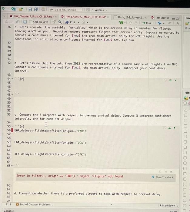 Go to file/function - Addins - Ens R- | Chegg.com