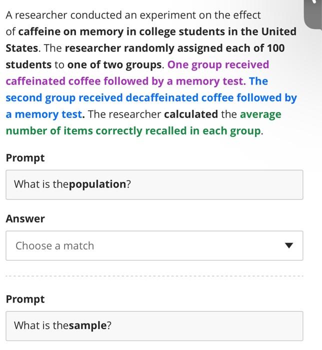 Solved Match the questions to the correct answers below: | Chegg.com