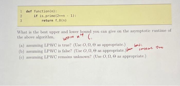 Solved 4. A Mersenne prime is a prime number that is one | Chegg.com