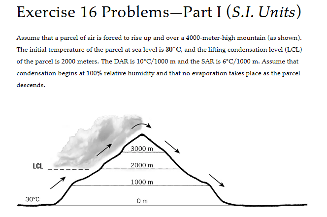 Solved Exercise 16 ﻿Problems-Part I (S.I. Units)Assume that | Chegg.com