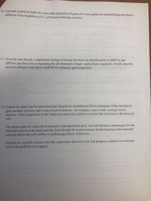 Solved Name: 1. The "on switch controlling gene expression | Chegg.com