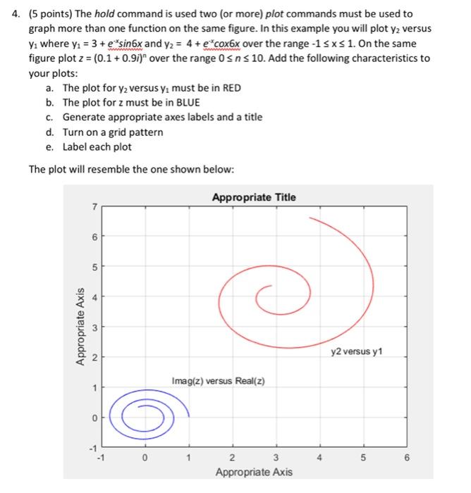Solved 4. (5 points) The hold command is used two (or more) | Chegg.com