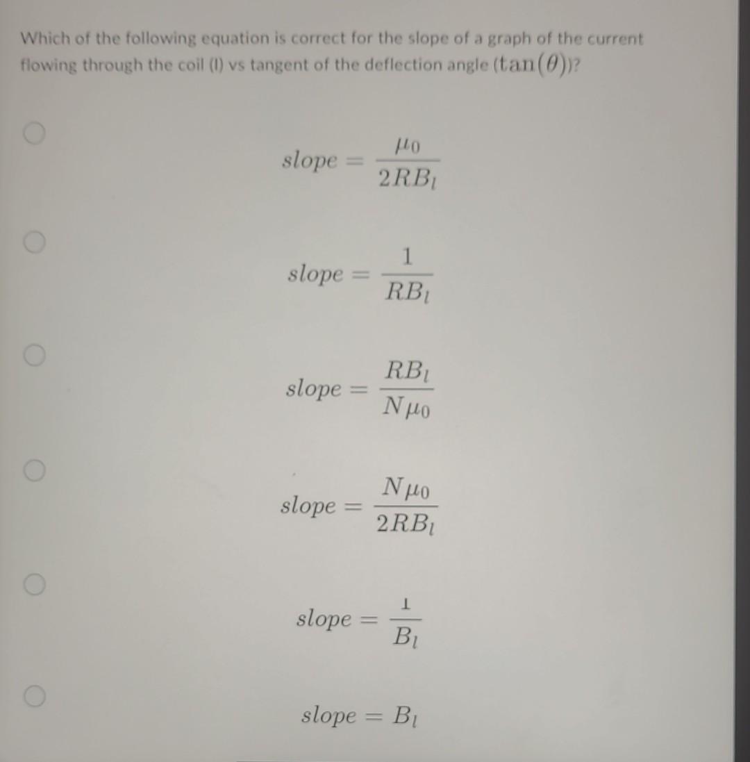 Solved Which of the following equation is correct for the | Chegg.com