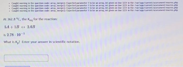 Solved • Caught Warning In The Question Code Arraymerpe 