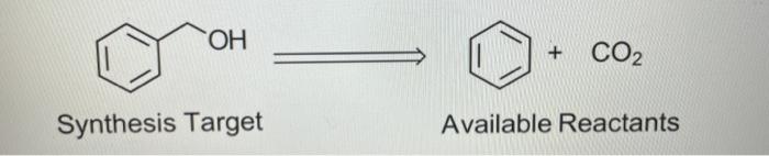 Solved ОН + CO2 Synthesis Target Available Reactants | Chegg.com