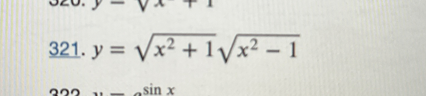 Solved y=x2+12x2-12Compute dy/dx by differentiating ln y | Chegg.com