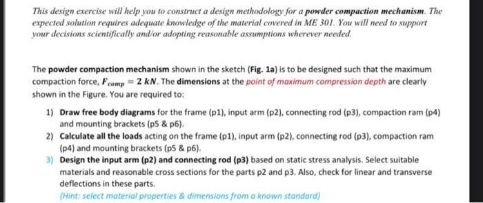 Solved Please Solve (2 Calculate All The loads (3 Design the | Chegg.com