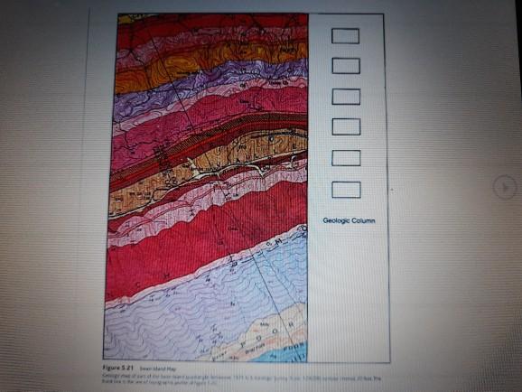 Solved Nene Sech Interpretation of Geologic Maps Sour Swan | Chegg.com