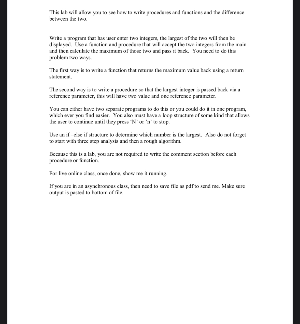 Solved This has to be done in visual studio 2022 ﻿in a basic | Chegg.com