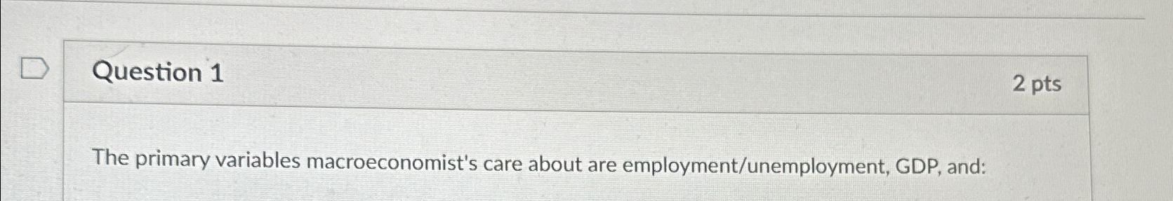 Solved Question 12 ﻿ptsThe primary variables | Chegg.com