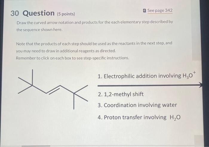 Solved Draw the curved arrow notation and products for the | Chegg.com