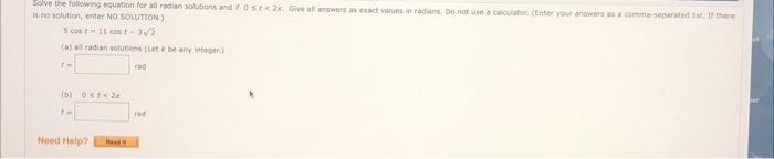 Solved Solve the following equation for a radion solutions | Chegg.com