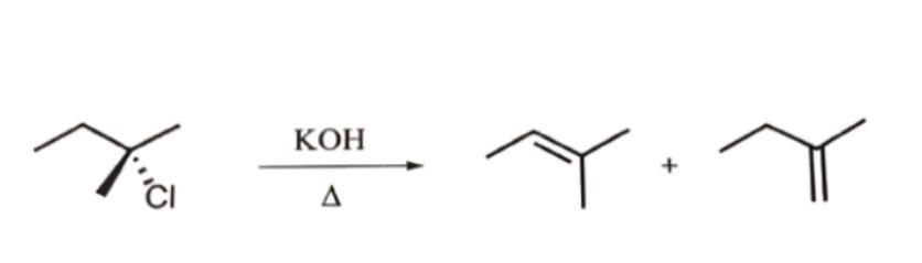 Solved 6) Prepare an energy diagram for the E1 reaction that | Chegg.com