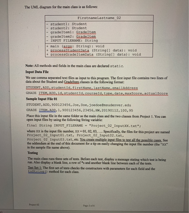 Solved CS 2050 - Programming Project # 2 Assign Date: | Chegg.com