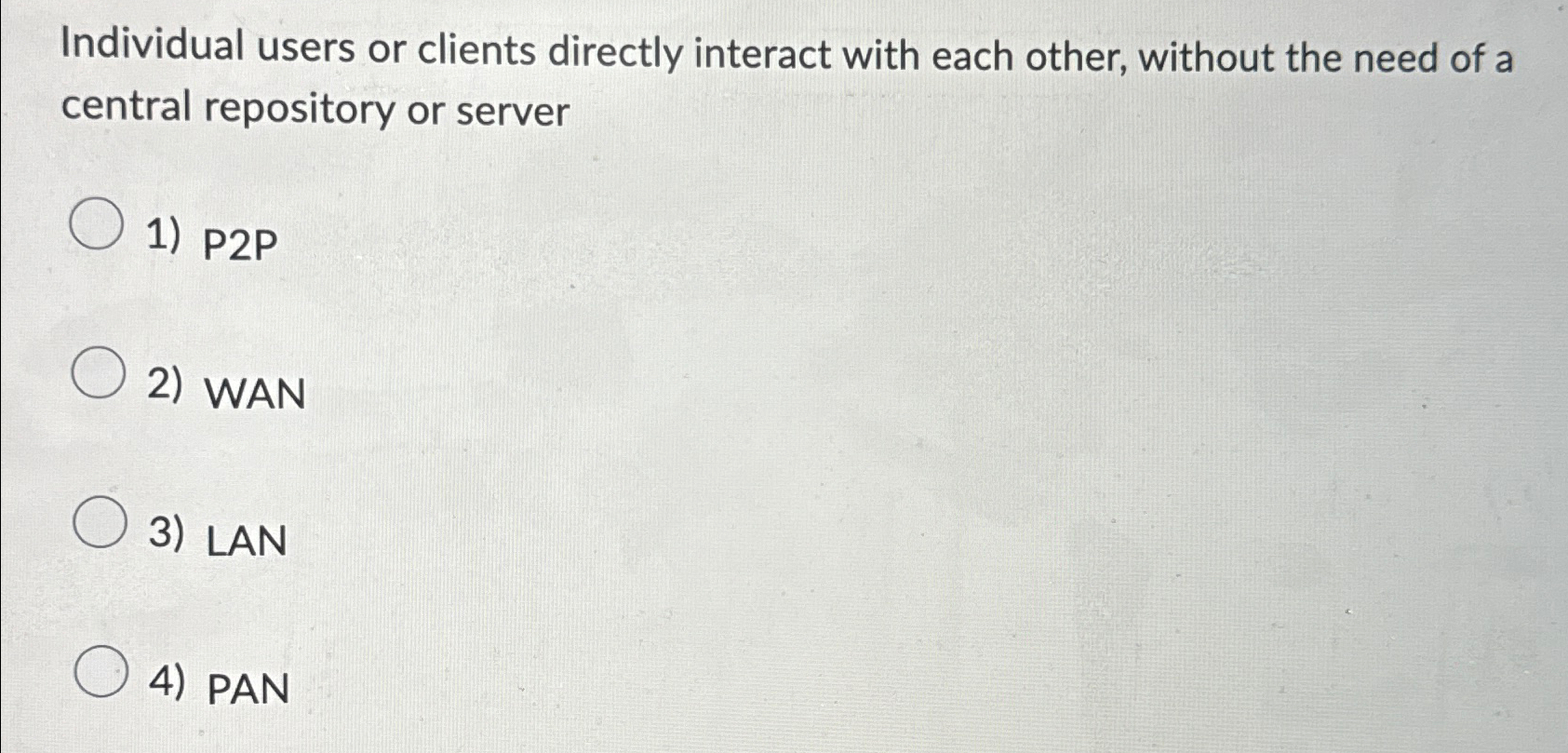 Solved Individual users or clients directly interact with | Chegg.com