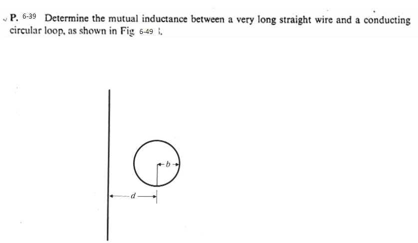 Solved Determine the mutual inductance between a very long | Chegg.com