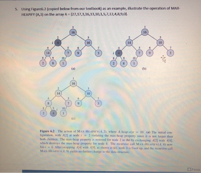 Solved 5. Using Figure6.2 (copied below from our textbook) | Chegg.com