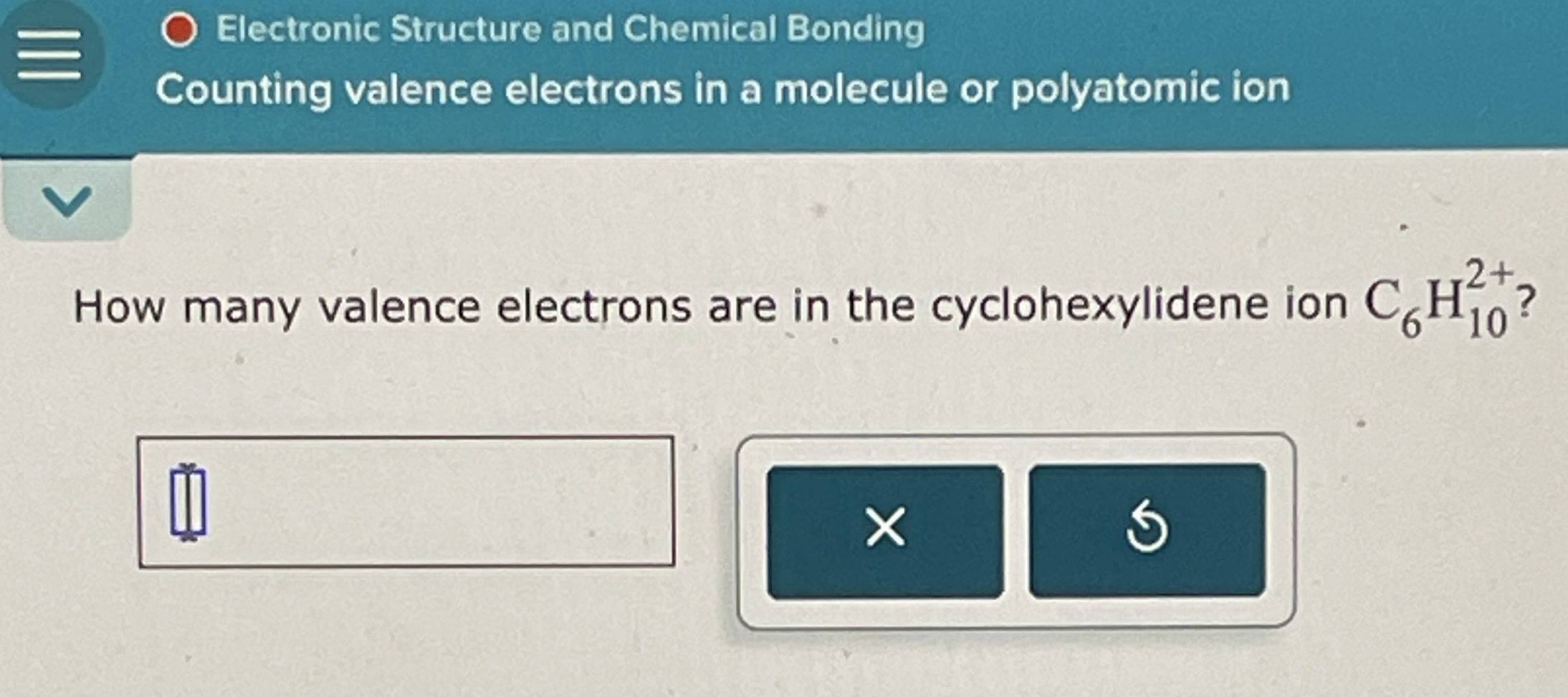Solved Electronic Structure and Chemical BondingCounting | Chegg.com
