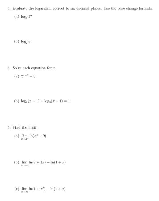 Solved 1. Find the exact value of each expression. (a) | Chegg.com