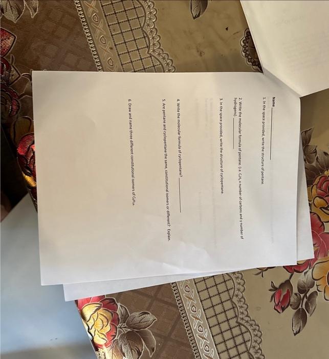 Solved Iin the space provided, write the structure of | Chegg.com