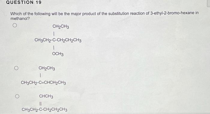 Solved In elimination reactions, the most substituted alkene | Chegg.com