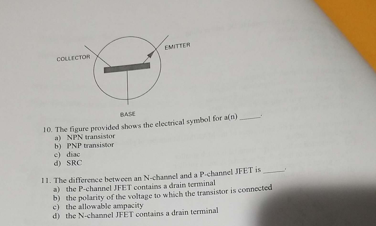 Solved The figure provided shows the electrical symbol for | Chegg.com