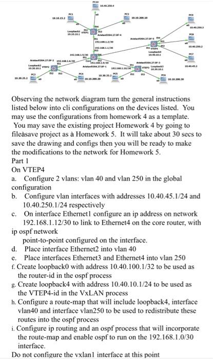 Observing the network diagram turn the general | Chegg.com