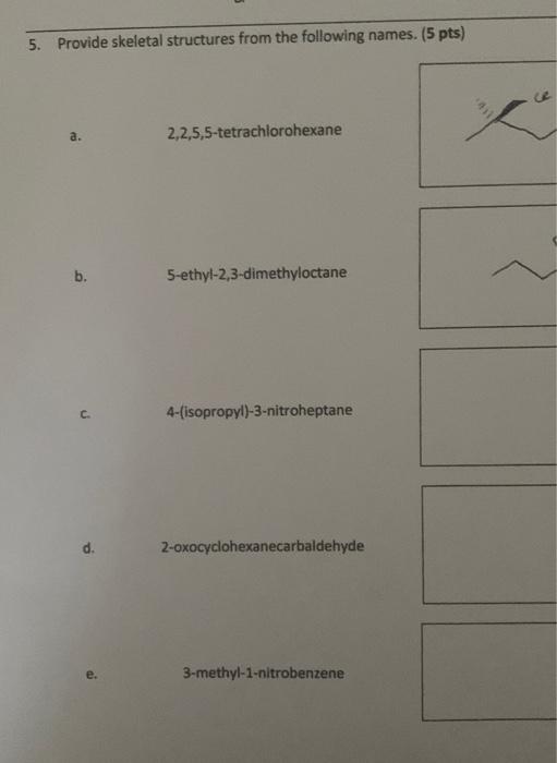 Solved b. 5-ethyl-2,3-dimethyloctane C. | Chegg.com