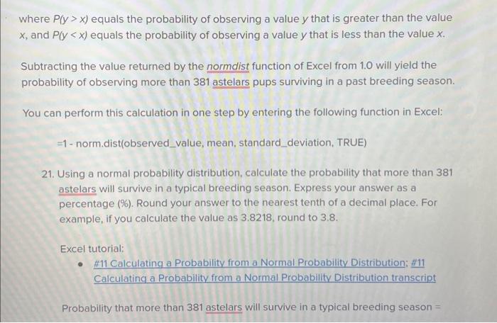 For the astelars to avoid extinction-the complete | Chegg.com