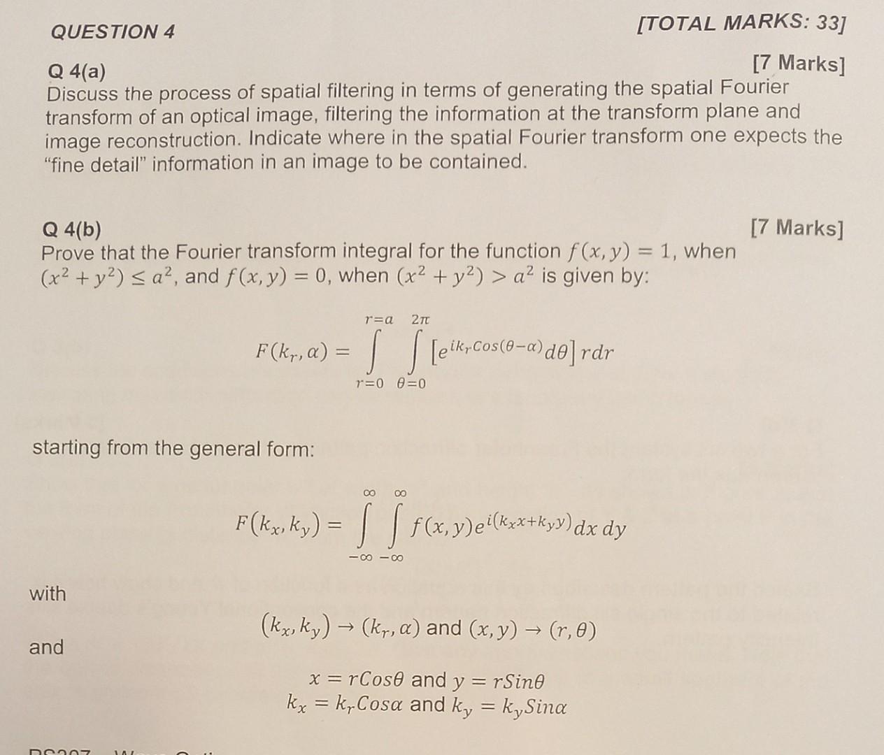 [Solved]: QUESTION 4 Q 4(a) [7 Marks] Dis