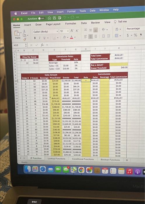 Solved Tools Data Window Help Format Excel File Edit View | Chegg.com