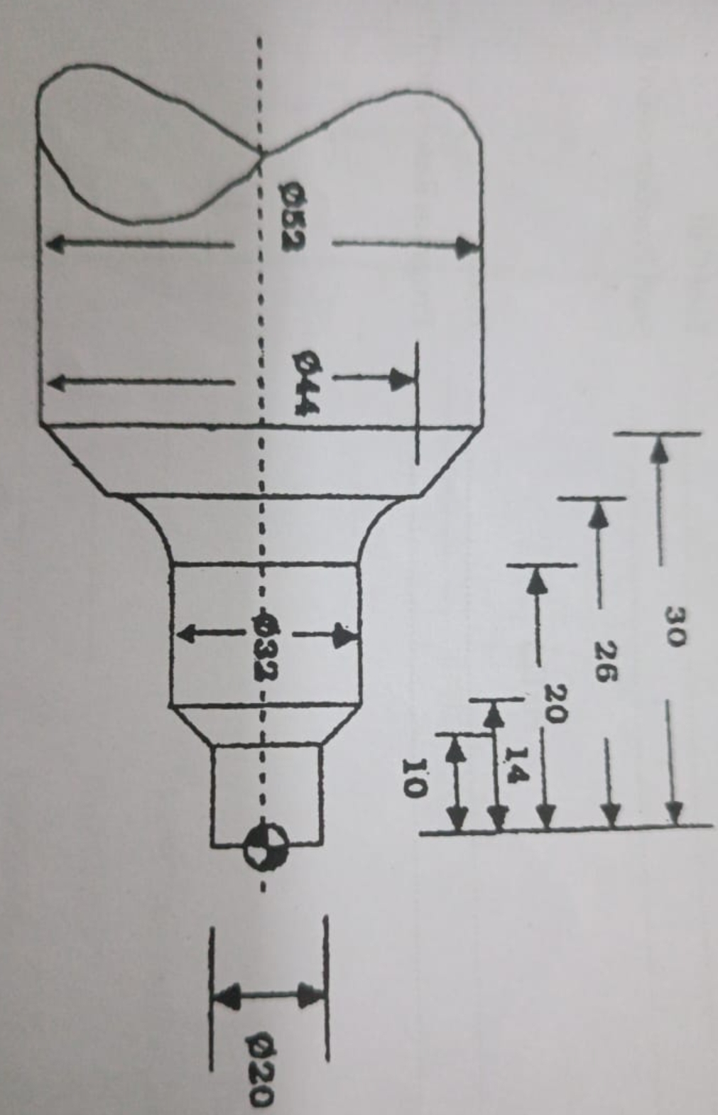 Solved write a G code and M code ? | Chegg.com
