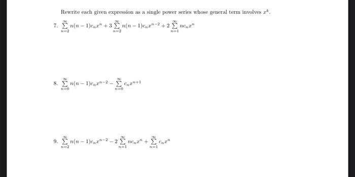Solved Rewrite each given expression as a single power | Chegg.com