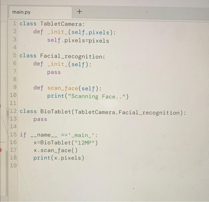 Solved def _init_(self,pixels): self.pixels=pixels class | Chegg.com