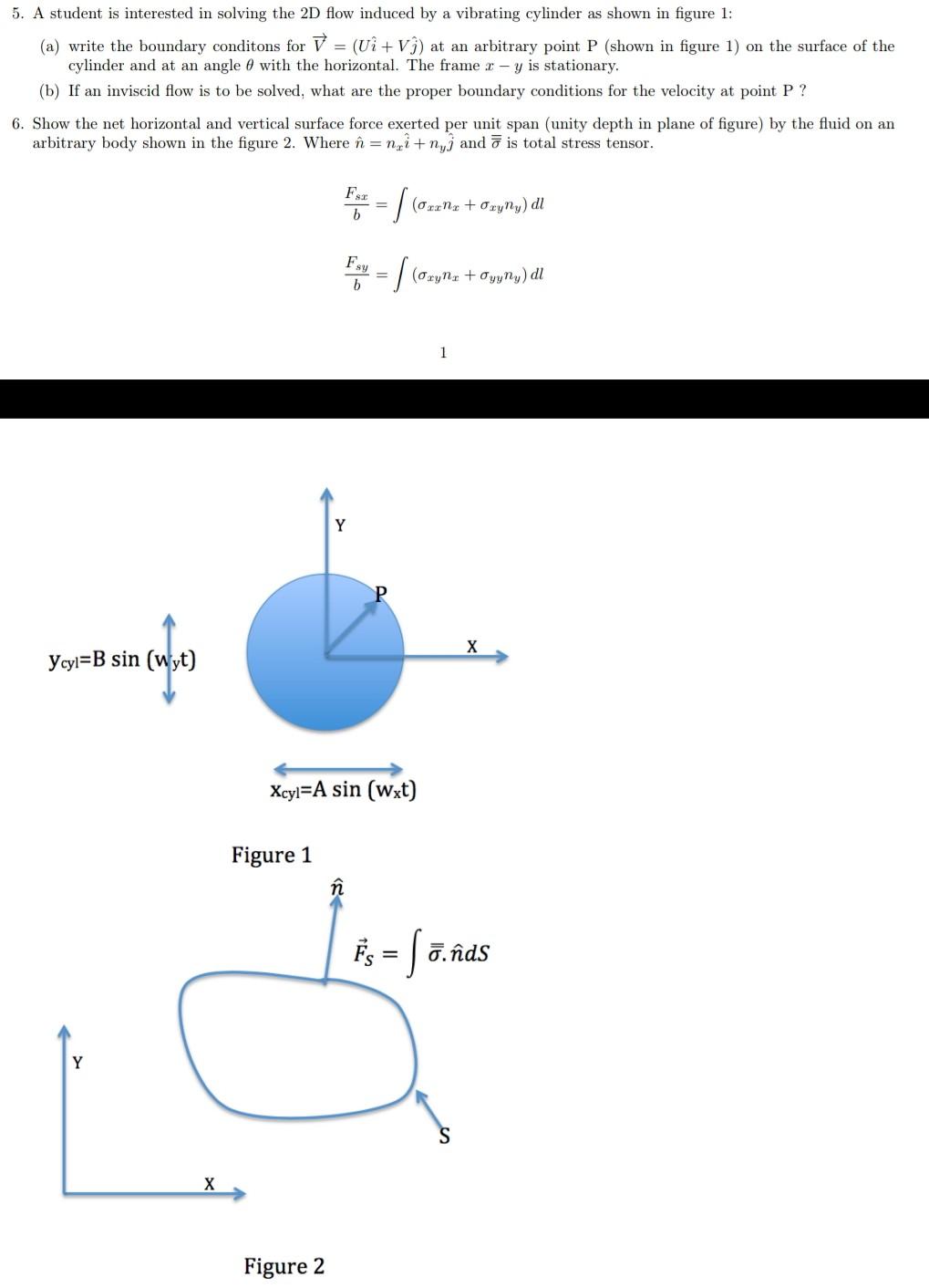 5. A student is interested in solving the 2D flow | Chegg.com