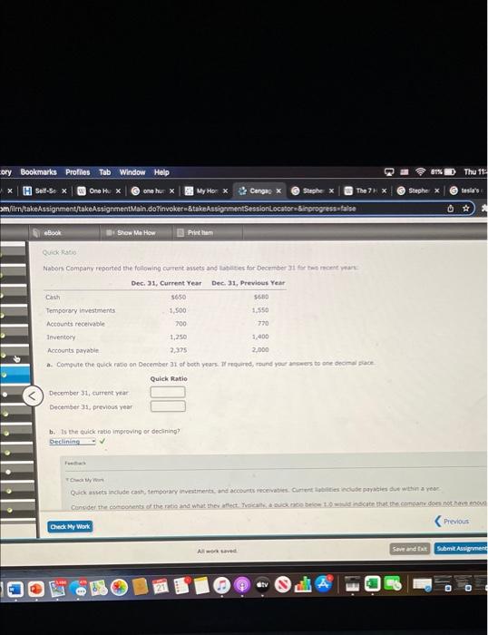 Solved ory Bookmarks Profiles Tab Window Help Thu 11 IH | Chegg.com