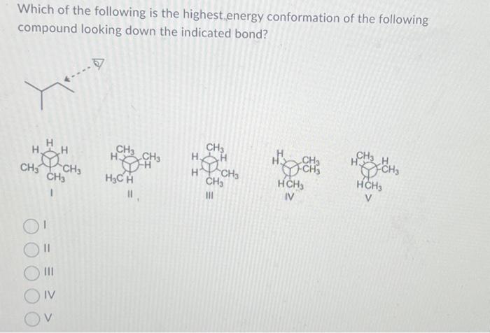 Solved Which of the following is the highest,energy | Chegg.com