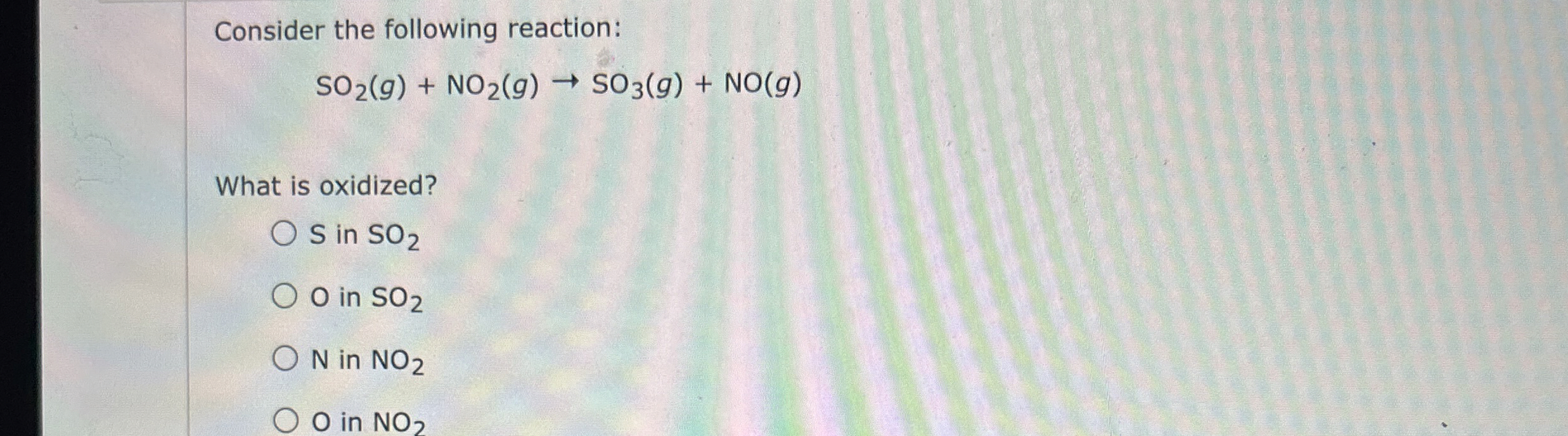 Solved Consider the following | Chegg.com